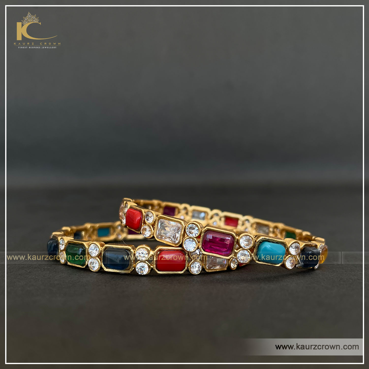 Traditional Gold Plated Bangles – KaurzCrown.com